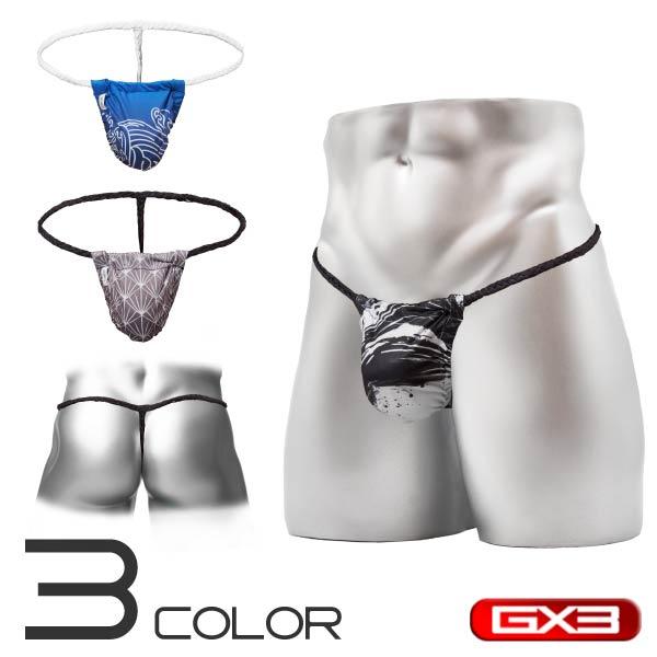 粋でスタイリッシュなデザインと艶めかしい光沢感！今の時代に適したGX3【褌-FUNDOSHI-】伸縮性のある光沢素材なので、ボリューム感のあるシルエット。ポーチ周りのゴムでしっかりとホールドし、バツグンのフィット感。脚を通して簡単に穿けるT...