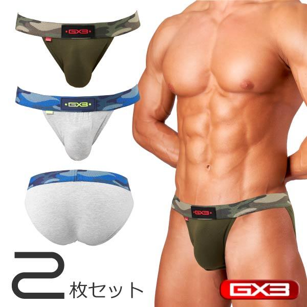 逞しいボディラインをより惹き立てる、解放感あふれるマイクロシェイプ・ビキニ。PVCロゴパッチが目を惹く、迷彩柄ウエストベルトが腰回りをスッキリと魅せる。フロントポーチは、コカン周りをえぐるシャープなカッティングでボリューム感を強調。フロント...