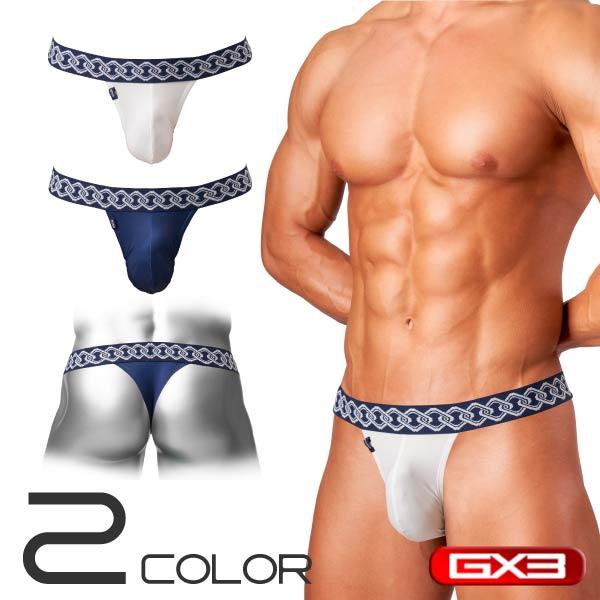 前もうしろも生地を最小限に抑え、男らしい凹凸をアピールする、Tバック。滑らかな質感の光沢生地を使用したフロントポーチは、立体裁断とコカン周りをえぐるシャープカッティングで、逞しいボリューム感を強調しながら、しっかりとホールド。程よい伸縮性の...