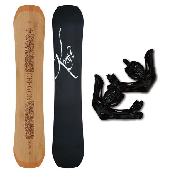 【スノーボード &amp; ビィンディング】（2点セット）●スノーボード＜KRAFT OREGON＞2025.モデルAdvanced Park Camber とGrip Wall の組み合わせにより高速時でのCarving、Jump や低速...
