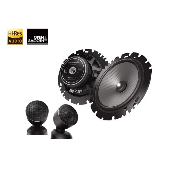 ハイレゾ音源に対応 幅広い車種へ取付できる豊富な同梱品