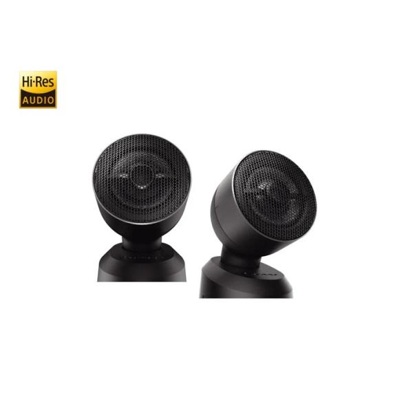 ハイレゾ音源に対応 純正スピーカーを手軽にグレードアップ