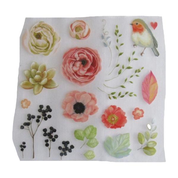 ◇サイズ：縦12.5cm 横12.5cm◇生産国：中国◇耐熱性のある固めの台の上で、アイロンの温度は150℃（中温）で作業して下さい。 ◇アイロンは透明フィルムの上を擦らずに全体均等に圧をかける。（1ヶ所15秒ほど） ◇透明フィルムが冷めて...