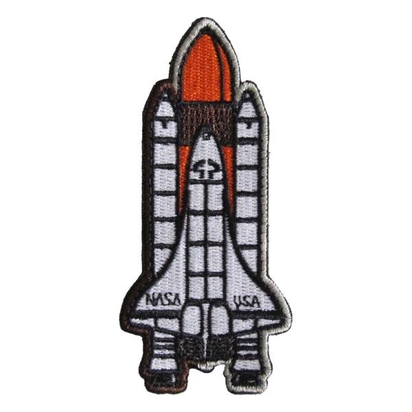 ◇素材:ポリエステル◇サイズ：縦10cm 横4.5cm◇生産国：中国◇裏面マジックテープでベルクロ部分に装着できます。◇メス側付属します。◇商品名：ベルクロワッペン 宇宙 19