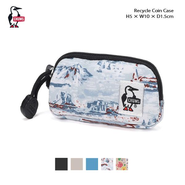 ■Recycle Coin Case使い終えた古着や工場での生産時に出た残反（生地）を原料にした、100％リサイクルポリエステルの「RENU〓 (レニュー)」を採用。耐久性と軽量性を併せ持ち、アウトドアシーンにも気軽に持ち出しできます。小物...