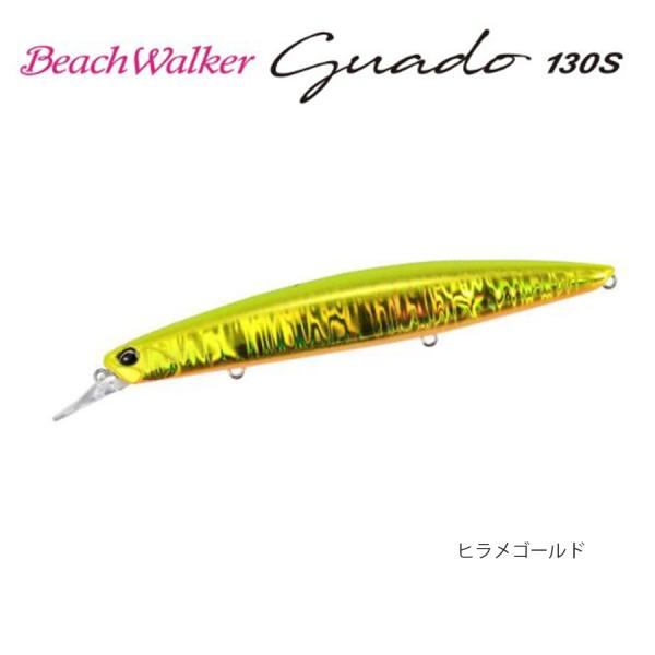 ズバッと飛ばせ、ハイアピール。“釣れる力”を凝縮したミノーシンキングタイプのグアドは、ミノーが持つ釣れる要素を最大限に引き出したセッティング。とくに大型のベイト捕食時に絶大な効果を発揮し、小型サイズを避け、座布団ヒラメを目指すような釣りに最...