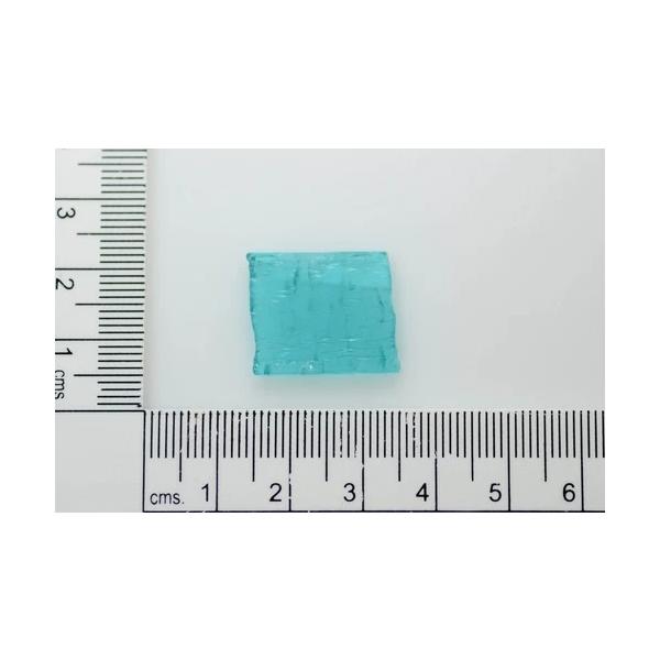 10.3カラット 熱水ベリル パライバトルアクアマリン ラボグロウン ファセットカット 原石 10.3ct Hydrothermal Beryl Paraiba Aquamarine Lab Grown Faceting Rough Stone
