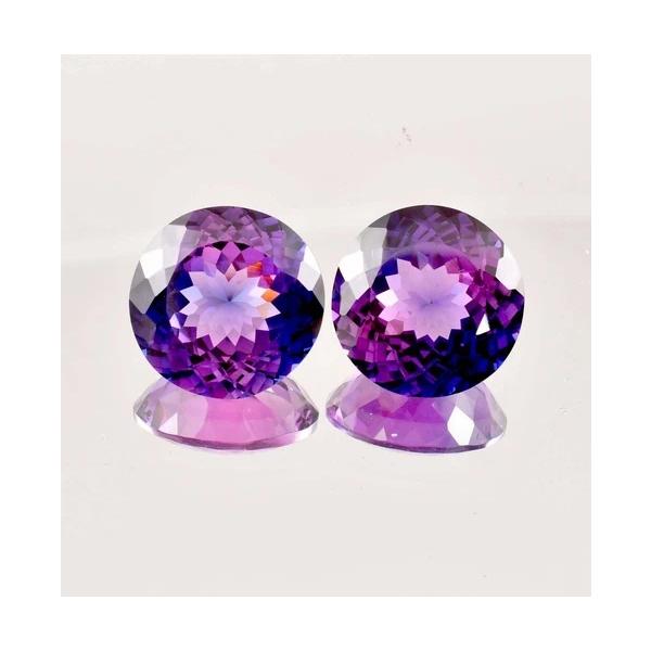 1ペア天然ジャワプラムサファイアルース宝石認定済み全サイズあり 1 Pair Natural Java Plum Sapphire Loose Gemstone Certified All Size Available