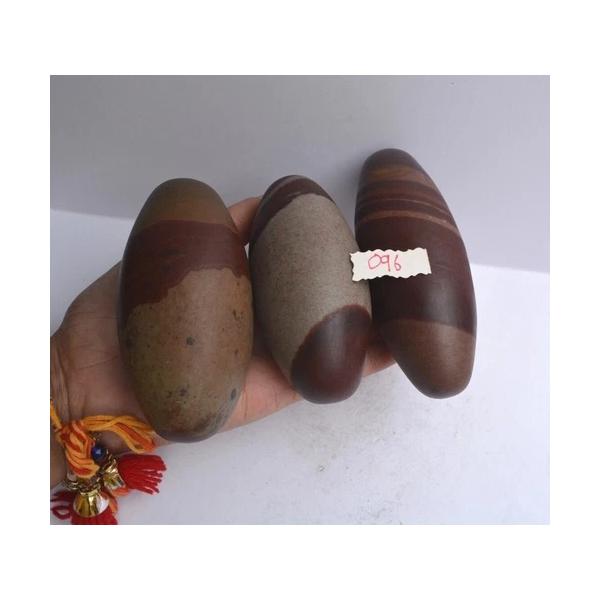 4インチ シヴァ・リンガム石 ナルマダ川 インド スペシャルゴージャスリンガム ~ 096 4" Shiva Lingam Stone Narmada River India Special Gorgeous Lingam~096