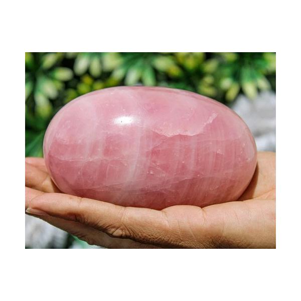 天然110mmピンクローズクォーツストーンヒーリングチャージメタフィジカルチャクラリンガム Natural 110MM Pink Rose Quartz Stone Healing Charged Metaphysical Chakra L...