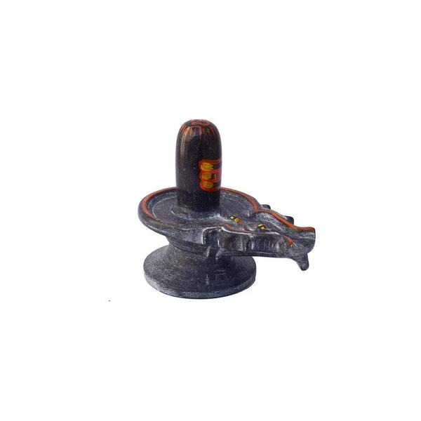 天然石大理石のシヴァ・リンガム・プージャ・アイドル彫刻 - 美しい磨き仕上げ Natural Stone Marble Shiva Lingam Puja Idol Sculpture - Nice Polished Finish
