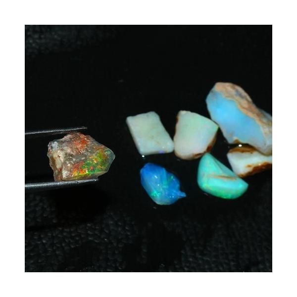 オーストラリア産天然ファイヤーオパール原石 クーバーペディ産 34.30 CTS #145 Raw Natural Australian Fire Opal Rough Coober Pedy Gemstone 34.30 CTS #145