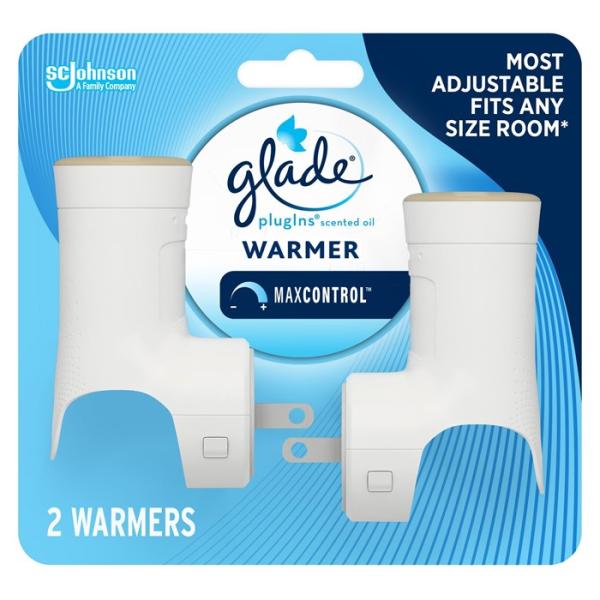 ■ 商品説明Glade（グレード）のPlugins Electric Scented Oil Warmer ウォーマー本体 2個入りです・専用フレグランスオイルをセットしてコンセントに差し込むことで、部屋全体に安定した香りを広げるコンセント...