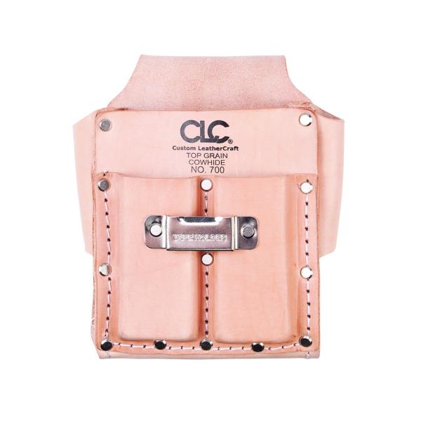 KUNY'S(クニーズ) 700 ツールポーチは、耐久性に優れるレザー製の工具ポーチです。  腰ベルトに装着してドライバー・ペンチ・小物を整理して収納できます。  ■ 主な特徴  ・5つのポケット  ・本革レザーで頑丈  ・腰装着可能  ■...