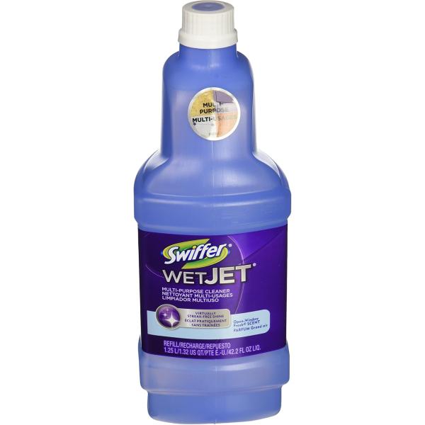 Swiffer WetJet Multi-Surface Cleaner Solution Refillは、Swiffer WetJetモップ専用の詰め替え洗浄液です。汚れやべたつきを溶かし拭き取りと同時にフロアを清潔に整えます。オープンウ...