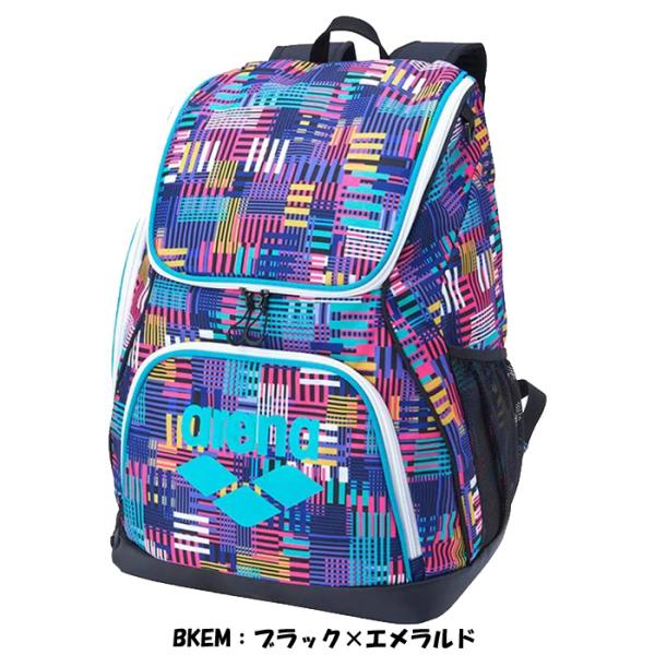 ■品番AS5SBP31U■カラーBKEM：ブラック×エメラルド■サイズ高さ48cm×幅34cm×底マチ24cmショルダー52-93cm重さ：620g■素材本体:ポリエステル底部：ポリエステル（表PVC加工）■機能・特徴・上部の大きい間口が物...