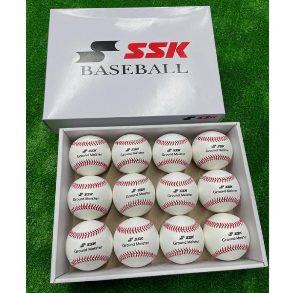 ■試合球・表面にシミ・シワあり・試合球検査外れ品です・革や内部のウール、コルクなどは公式戦用と全く同じです■1ダース12球入り■天然皮革