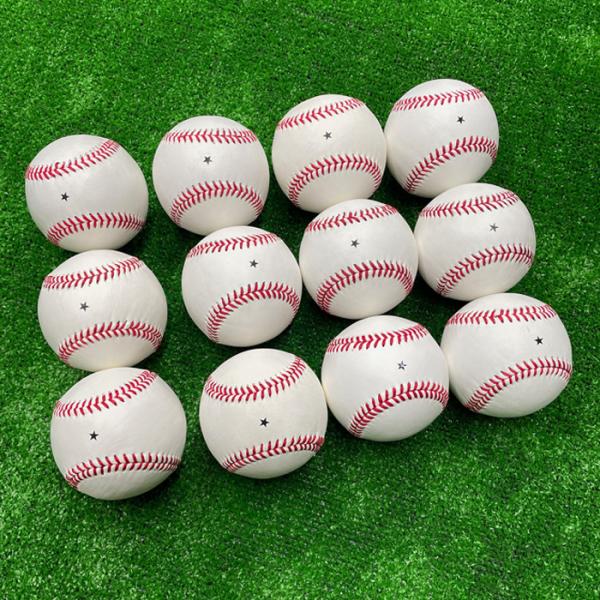 ■練習球・表面にしみ・しわのあるBグレード品です■1ダース12球入り■天然皮革