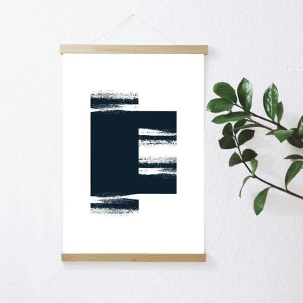 lace &amp; stripesはドイツ・ハレ在住のアーティスト、Anna Mainzによるデザイン・ブランド。モノクロームや濃紺、パステルカラーを基調としたアブストラクトなデザインは北欧のアーティストにも通じる透明感があります。A4サ...