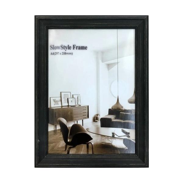 西海岸・カリフォルニアインテリアに合わせやすいヴィンテージな風合いのA4サイズのフレームです。◆OAサイズA4額縁◆A4サイズがピッタリ入ります(297x210mm)　◆天然木(フレーム部分)・ガラス入り(表面・作品保護面)◆日本製　【商品...