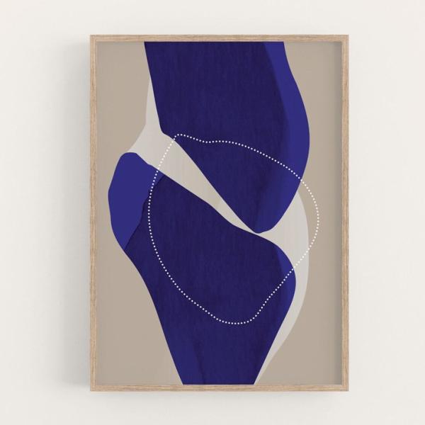 lace &amp; stripesはドイツ・ハレ在住のアーティスト、Anna Mainzによるデザイン・ブランド。モノクロームや濃紺、パステルカラーを基調としたアブストラクトなデザインは北欧のアーティストにも通じる透明感があります。木製の...