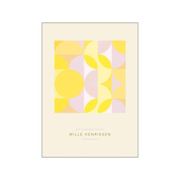 デンマーク・コペンハーゲンのグラフィック・デザイナー、MILLE HENRIKSEN。様々なシェイプやカラー、テクスチャーをアイデアにしたグラフィック・アートや絵画を発表しています。こちらはサークルをモチーフにした淡いカラーの組み合わせが秀...