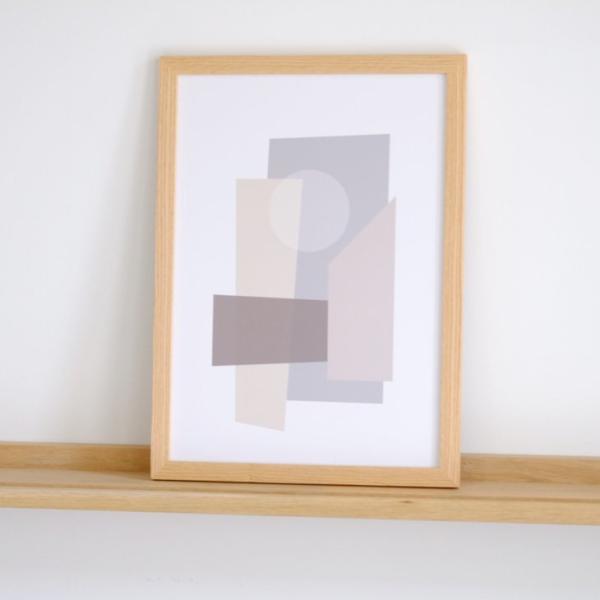 HAFENが別注した広島の家具メーカー、DENTO（デント）製作の国産フレーム。DENTOの丁寧な作りで、北欧・ヨーロッパ産のポスターフレームのようなシンプルさ、それに軽量さも含めて、無垢材で製作いただきました。オーク、チェリー、ウォルナッ...