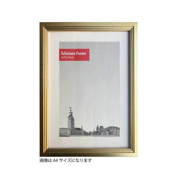 光沢があり高級感のあるフレームです。内側に階段のようなデザインはモダンなインテリアの中にアクセントを与えます。信頼のメイドイン・ジャパンです。 付属品：ヒモ◆OAサイズA3額縁◆A3サイズがピッタリ入ります(420x297mm)◆シンプルデ...