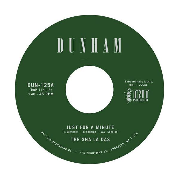 USソウルの名門Daptone Recods傘下のDunhamからファミリー・コーラス・グループ、The Sha La Dasの新作7"シングルがリリース！1960年代から活動を続けるBill Schaldaと彼の息子3名による息のあったド...