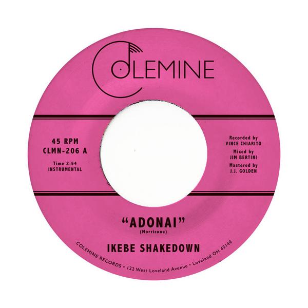 NYの大所帯アフロ・ファンク・バンド、Ikebe Shakedownが1968年のイタリア映画『Garden Of Delights』のサントラからEnnio Morricone「Adonai」をカヴァー！B面は待望の新曲を収録！限定盤、ト...