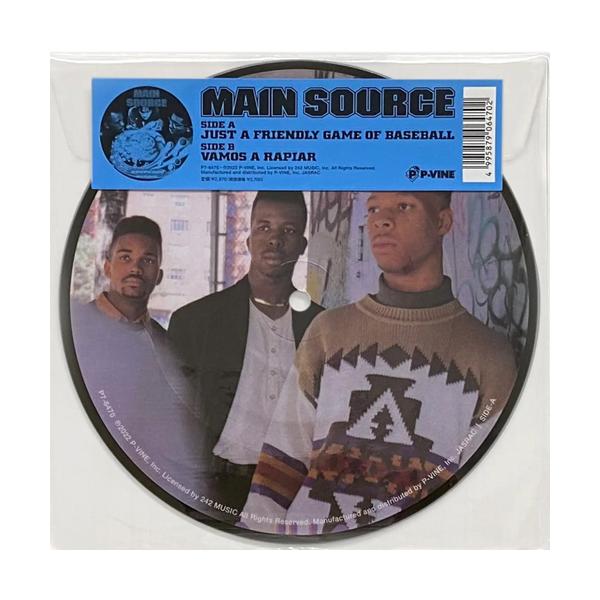 90’sヒップホップ最高峰の名盤1stアルバムからの名曲7インチがピクチャー・ヴァイナル仕様で一挙4タイトル同時リリース！TRACKLISTA. Just A Friendly Game Of BaseballB. Vamos A Rapi...