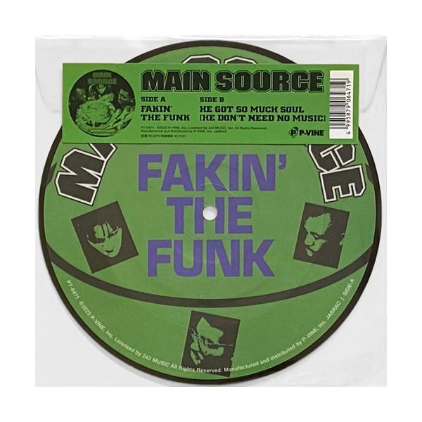 90’sヒップホップ最高峰の名盤1stアルバムからの名曲7インチがピクチャー・ヴァイナル仕様で一挙4タイトル同時リリース！TRACKLISTA. Fakin' The FunkB. He Got So Much Soul (He Don't...