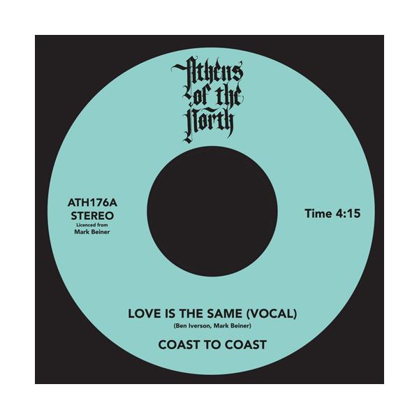 Crown Heights AffairのソングライターBen Iversonによるグループの未発表音源が7インチ化！TRACKLISTA. Love Is The Same (Vocal)B. Love Is The Same (Inst...