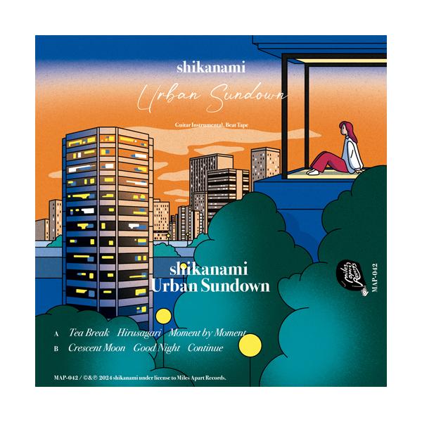 インスト・ギター × ネオ・ソウル × ローファイ・ビーツ！大阪の作曲家/ギタリスト、shikanamiによるビート・テープがカセットでリリース！初回生産150本限定、トランスペアレント・オレンジ・シェル仕様、ダウンロードコード付き。TRA...