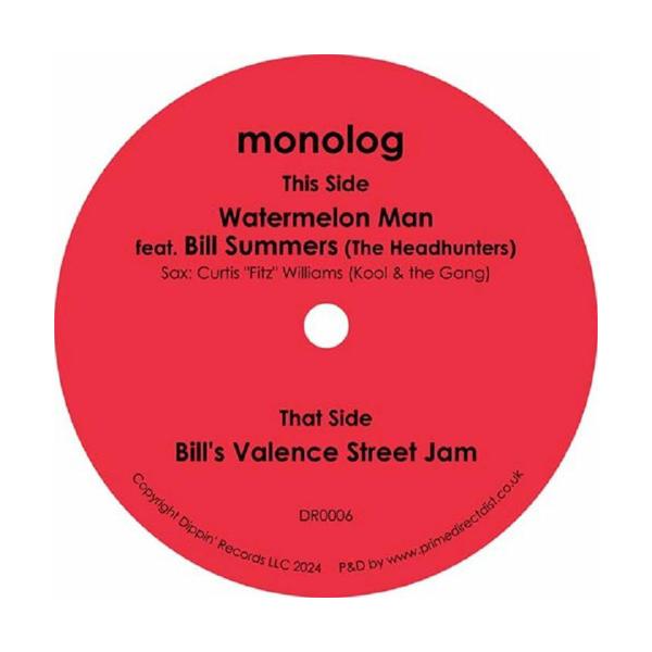 The HeadhuntersのBill SummersとKool &amp; The GangのCurtis "Fitz" Williamsが参加した「Watermelon Man」カバー！TRACKLISTA. Watermelon M...