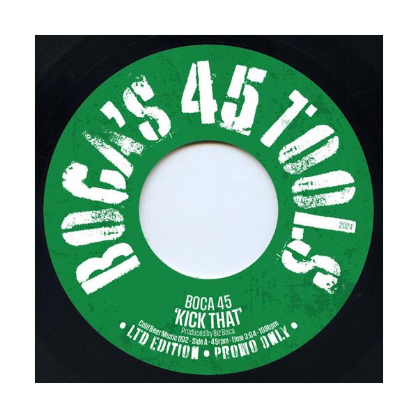 ブリストル出身の巨匠ブレイクディガー・ビートメイカーのBoca 45による『Boca's 45 Tools』の第2弾が登場！TRACKLISTA. Kick ThatB. Unwind Your 909【商品詳細】品番: 002製造国 / ...