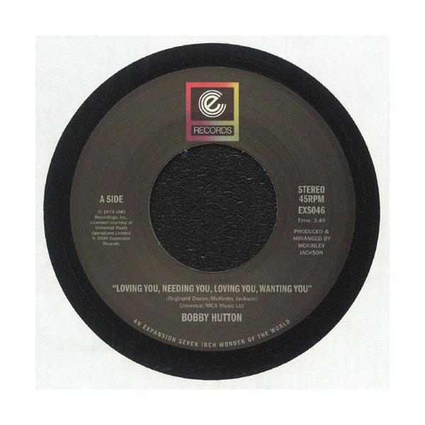 ノーザン・ソウル・シーンのレジェンド、ボビー・ハットンによる1974年リリースの激レア・シングルがリイシュー！TRACKLISTA. Loving You, Needing You, Loving You, Wanting YouB. Wa...