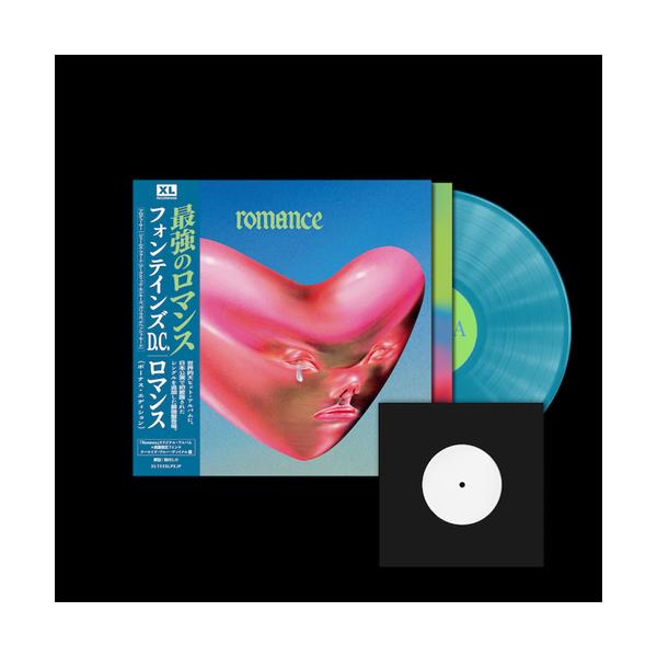 アイルランド・ダブリン出身の大人気ロック・バンド、フォンテインズD.C.が、〈XL Recordings〉へ移籍し2024年8月にリリースした通算4作目のアルバム『Romance』がボーナス7インチを付属したカラー・ヴァイナルにてリリース。...