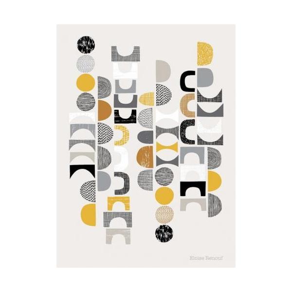 北欧テキスタイル〜インテリア・ファンにもオススメのUKノッティンガムの女性アーティストによる美しいアートプリント。雲や雨のデザイン、ツリーやリーフ、鳥やフォッシュ、パステルカラーの組み合わせによるアブストラクト・アートなど、女性ならではの繊...