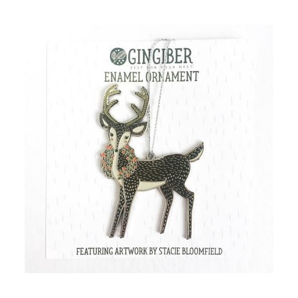 Stacie Bloomfieldにより2009年に立ち上げられたブランド、Gingiberのオーナメントが入荷しました。彼女のイラストは、アニマルをモチーフとし、ソフトでポップなデザインで知られています。こちらは、可愛らしい動物モチーフの...