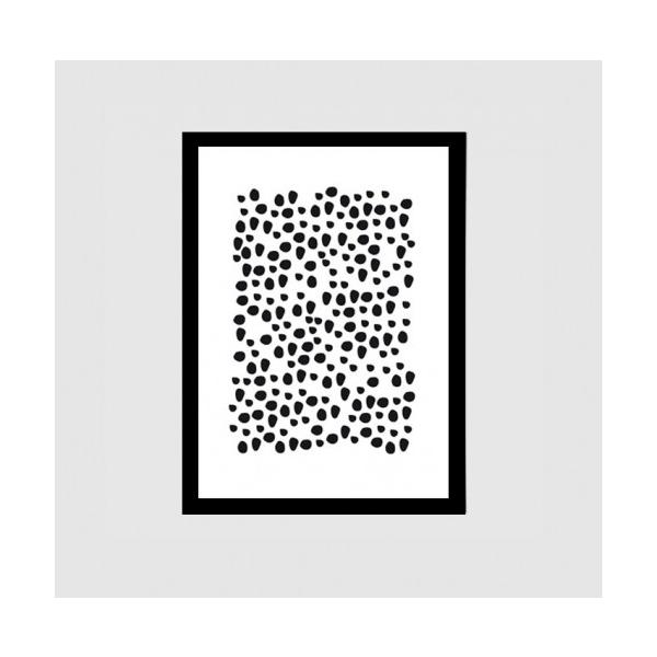 lace &amp; stripesはドイツ・ハレ在住のアーティスト、Anna Mainzによるデザイン・ブランド。モノクロームや濃紺、パステルカラーを基調としたアブストラクトなデザインは北欧のアーティストにも通じる透明感があります。A4サ...