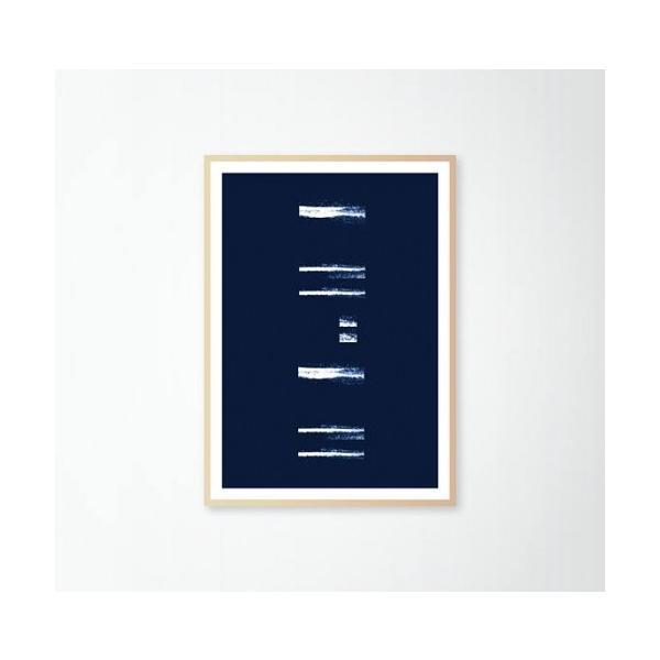 lace &amp; stripesはドイツ・ハレ在住のアーティスト、Anna Mainzによるデザイン・ブランド。モノクロームや濃紺、パステルカラーを基調としたアブストラクトなデザインは北欧のアーティストにも通じる透明感があります。A4サ...