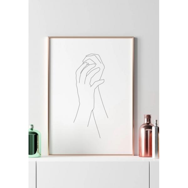 ポーランドを拠点に活動するグラフィック・チーム、Glam Postersは箔押しやホログラフィーを使った特殊ポスターやアブストラクトなカラーペイントのアート、シンプルなモノクロ・コラージュなど、USやUKを中心に取り扱われています。「Jew...