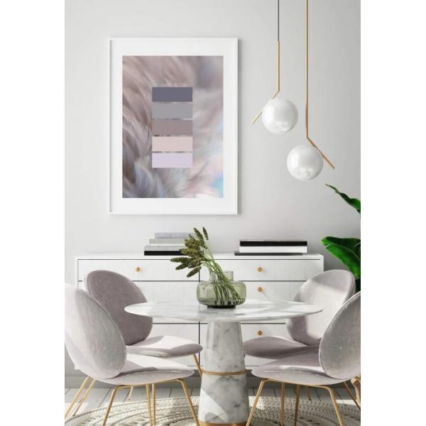 ポーランドを拠点に活動するグラフィック・チーム、Glam Postersは箔押しやホログラフィーを使った特殊ポスターやアブストラクトなカラーペイントのアート、シンプルなモノクロ・コラージュなど、USやUKを中心に取り扱われています。「Jew...