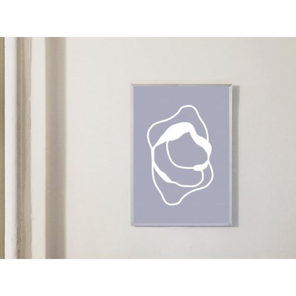 lace &amp; stripesはドイツ・ハレ在住のアーティスト、Anna Mainzによるデザイン・ブランド。モノクロームや濃紺、パステルカラーを基調としたアブストラクトなデザインは北欧のアーティストにも通じる透明感があります。A4サ...