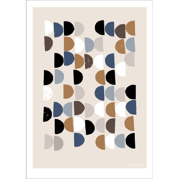 北欧テキスタイル〜インテリア・ファンにもオススメのUKノッティンガムの女性アーティストによる美しいアートプリント。雲や雨のデザイン、ツリーやリーフ、鳥やフォッシュ、パステルカラーの組み合わせによるアブストラクト・アートなど、女性ならではの繊...