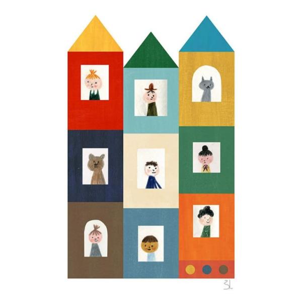 Human Empireにも作品を提供しているスペインのBlanca Gomezによるプリントが入荷しました。ヨーロッパ~北欧スタイルのイラストがキュートかつハイセンスで、子供から大人まで問わず魅了しています。【商品詳細】製造国: SPAI...