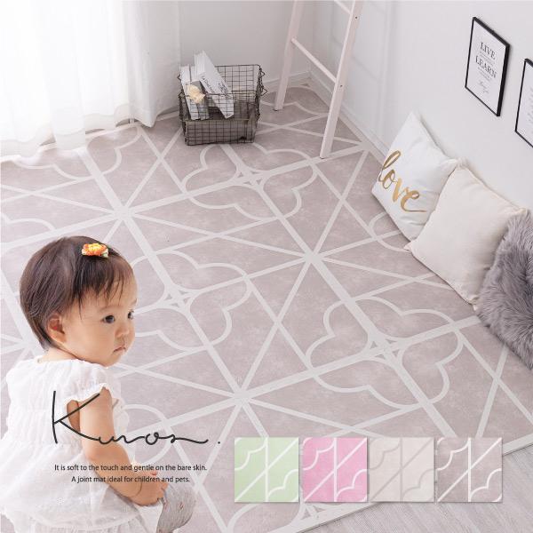 【発売日：2022年07月26日】■特徴おしゃれを諦めたくないけどジョイントマットを使いたい。そんな人のためのおしゃれジョイントマットが登場。組み合わせを変えると模様が変わるため、お好みの雰囲気で並べてください。1セット9枚で約180cm×...