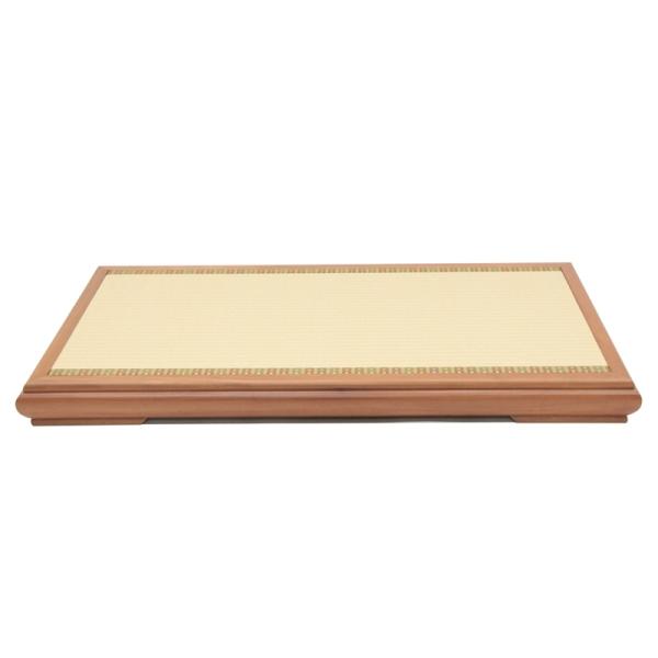 5000円以上お買上で北海道・沖縄・離島を除き国内送料無料(運賃弊社負担）アウトレット品。見本使用、展示品です。アウトレット品 五月人形平飾台 台のみ 35号 華 ケヤキ塗 幅104cm (22a-ya-2746) インテリア ディスプレイ...