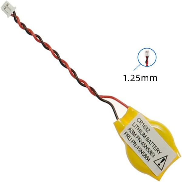 新品 Lenovo ThinkPad X230s X240 X250 X260 X270 X1 Carbon 1st Gen T480 A475 A485対応 CMOS電池 CR1632 3V 帯線タイプ 互換用 リチウムボタン電池状態：新...